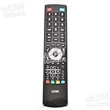 Classic Replacement Remote Control for Logik L26DVDB20 (batteries ...