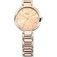 Titan Raga Viva Trendsetter Quartz Analog with Date Rose Gold Dial Rose ...