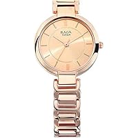 Titan Women Metal Raga Mots of Joy Analog Rose Gold Dial Watch ...