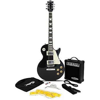 RockJam Full Size Electric Guitar Superkit with Amp, Strings, Strap ...