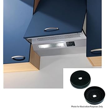 EIN60SI 60cm Integrated Cooker Hood & Extractor Fan in Silver: Amazon ...