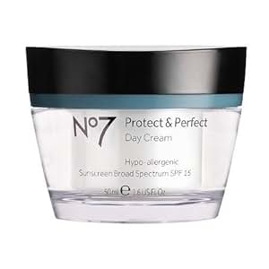 NO 7 PROTECT AND PERFECT DAY CREAM SPF 15 50ML: Amazon.co.uk: Beauty