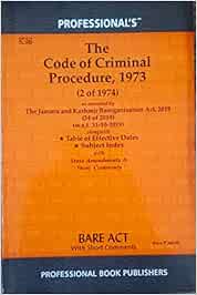 Buy Code of Criminal Procedure, 1973 Bare Act, CrPC, Criminal Procedure Code, Code of Criminal ...