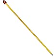 Laboratory Glass Alcohol Thermometer, -10° to 110°C Range, Red Liquid ...
