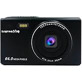 Buy LEQTRONIQ 4K Digital Camera - 48MP Compact Camera with 32GB SD Card ...