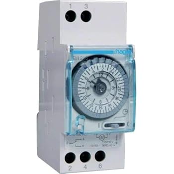 Hager-Eh111 Interrupteur horaire cadran quotidienne 16a avec réserve ...