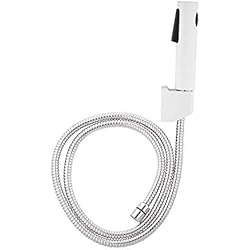 KOHLER Cuff 98100IN-0 ABS Health Faucet (White) + KOHLER July 16093IN-4 ...