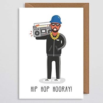 Birthday Card - Hip Hop Birthday Card - Celebrity Birthday Card Funny ...