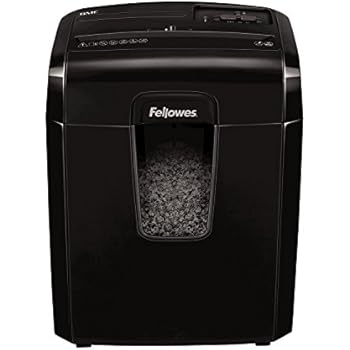 Fellowes Powershred 8Mc, 8 Sheet Micro-Cut Personal Paper Shredder with ...