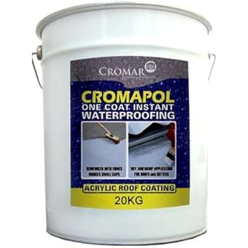 Cromapol Acrylic Waterproofing Coating Gray - 20 KG: Amazon.co.uk ...