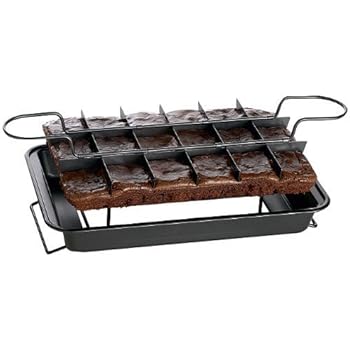 Easy Bake and Slicer - Brownie Pan Cooking Tray: Amazon.co.uk: Kitchen ...