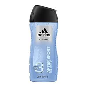 Buy Adidas After Sport 3 In 1 Shower Gel, Shampoo & Face Wash 250ml/8 ...