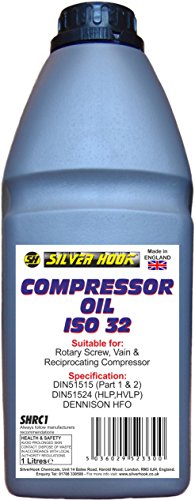 Silverhook SHRC1 ISO 32 Compressor Oil, 1 Liter | Garden Outdoor Store