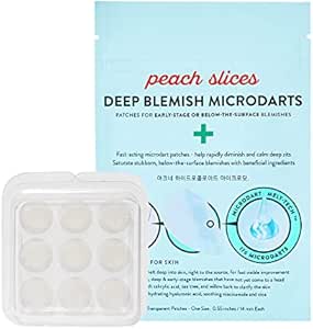 Peach Slices Deep Blemish Microdarts - Patches for early-stage or below ...