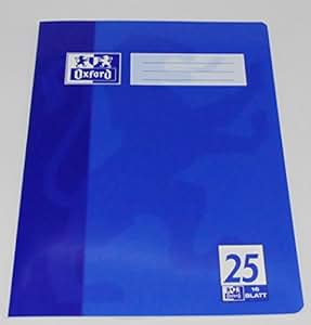 Oxford Heft A4 Lin. 25: Amazon.de: Bürobedarf & Schreibwaren
