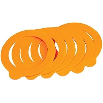 White (Ivory) Rubber Replacement Sealing Rings/Gaskets for Kilner and ...