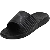 Buy Puma unisex-adult Slide Max Black-Cool Dark Gray Slide Sandal - 6 ...