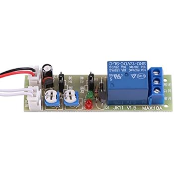 Modulo temporizzatore 12V 12Vdc Timer Con Ritardo Regolabile NE555 Relè ...