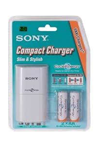 Sony Cycle Energy Blue Compact Charger With 2 x 2000mAh: Amazon.co.uk ...