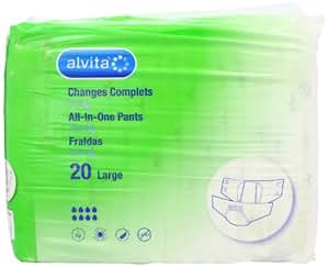 Alvita Inco All-in-1 Large Night Pants: Amazon.co.uk: Health & Personal ...