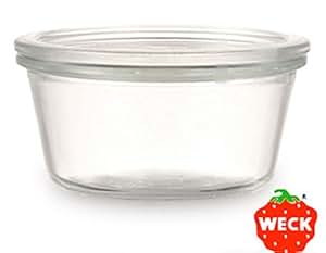 SET OF SIX 370ml Weck Jars. German Made Classic Design. Model 741 ...