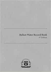 Ballast Water Record Book 4th Edition: Amazon.co.uk: Witherby ...