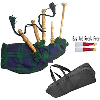 TARTAN TWEEDS Kids Junior Playable Bagpipes Pride Of Scotland: Amazon ...