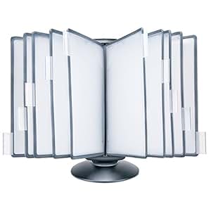 Master of Boards 10 Panel Free Standing Rotary Document Display Unit ...