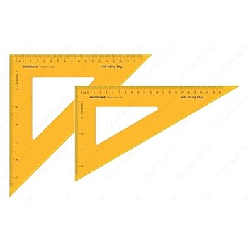 21cm 210mm 45 Degrees Professional Metric Aluminium Aluminum Metal Set ...