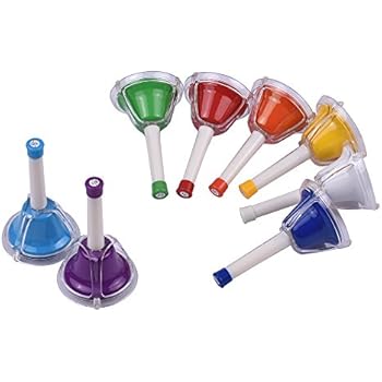 Percussion Plus Tischglocken-Set mit 8 Glocken: Amazon.de: Musikinstrumente