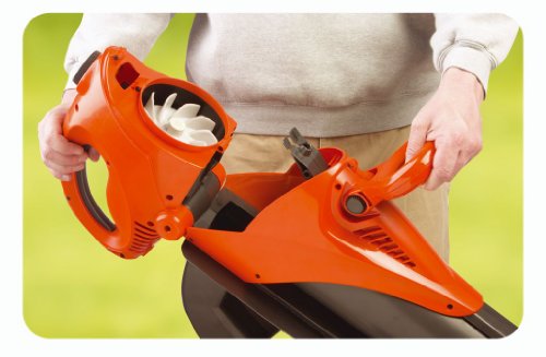 Flymo Scirocco Electric Garden Blower Vacuum with Shredding Ratio 10:1 ...