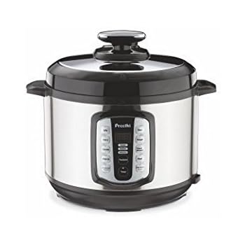 Buy Preethi Touch EPC004 5-Litre Electric Pressure Cooker (Steel/Black ...