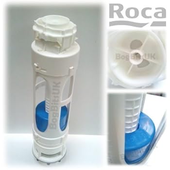 Roca Dual Flush Cistern Short Body Push Button D1D with Plain Rods ...