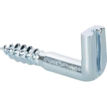 Slotted Hook Angle Screws 15 x 50 mm, Diameter=4, 4mm, Angle Screw ...