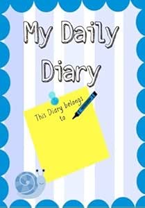Childminder 0-3 Years A5 My Daily Diary- Boy style: Amazon.co.uk ...