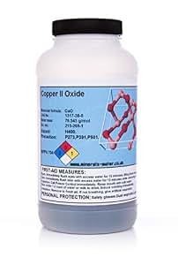 250g Noir Cuivre oxyde (cuivrique oxyde)haute qualité CuO: Amazon.fr ...