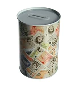 Tin Money Box: Amazon.co.uk: Kitchen & Home