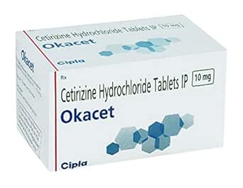 Okacet - Strip of 10 Tablets : Amazon.in: Health & Personal Care