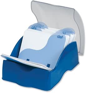 Rotadex Card File Miniflix Closed includes 150 x A7 Cards and A-Z Index ...