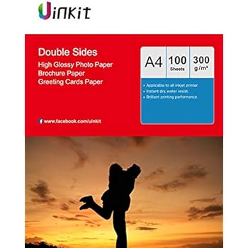 PPD Inkjet Gloss Greeting Card Paper Super Heavyweight A4 to A5 260gsm ...