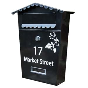 Modern Personalised Letter Box, Mail Box, Post Box: Amazon.co.uk: DIY ...