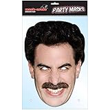 Borat Lime Green Mankini & Moustache Fancy Dress Set: Amazon.co.uk ...