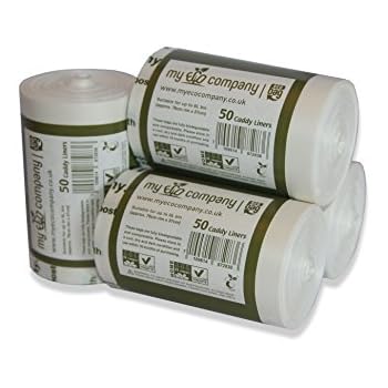 All-Green 6 Litre Biobag Compostable Kitchen Caddy Liners Food Waste ...