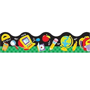 Decorative Terrific Trimmers Classroom Notice Board Borders - School ...