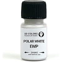 SD COLORS POLAR WHITE EWP New Touch Up Paint 8ML REPAIR SCRATCH CHIP ...