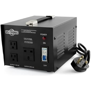 ADAPTOO STEP UP AND DOWN TRANSFORMER (120V TO 240V AND 240V TO 120V ...