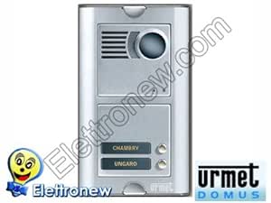 URMET - POSTO ESTERNO VIDEOCITOFONO 2 MODULI SINTHESI 2VOICE 1083/72 ...