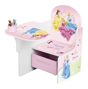 Disney Princess Chair Desk with Storage Bin: Amazon.co.uk: Kitchen & Home