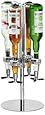 bar@drinkstuff Rotary 4 Bottle Stand Rotating Drinks Dispenser, Optics ...