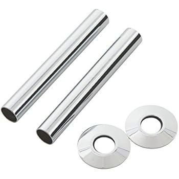 Arroll Pipe Shroud Kit Chrome 130 x 18mm: Amazon.co.uk: DIY & Tools